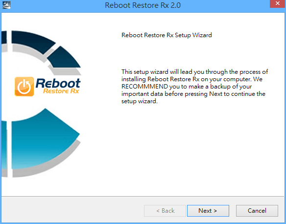 Reboot Restore Rx 免費系統還原軟體，重開機自動回復到全新狀態！