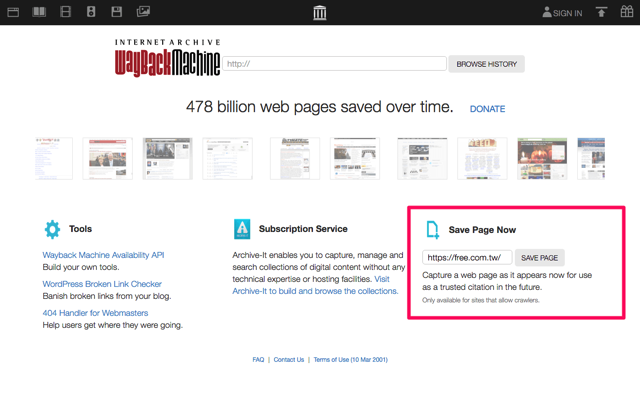 Wayback Machine 網站時光機帶你重溫那些年