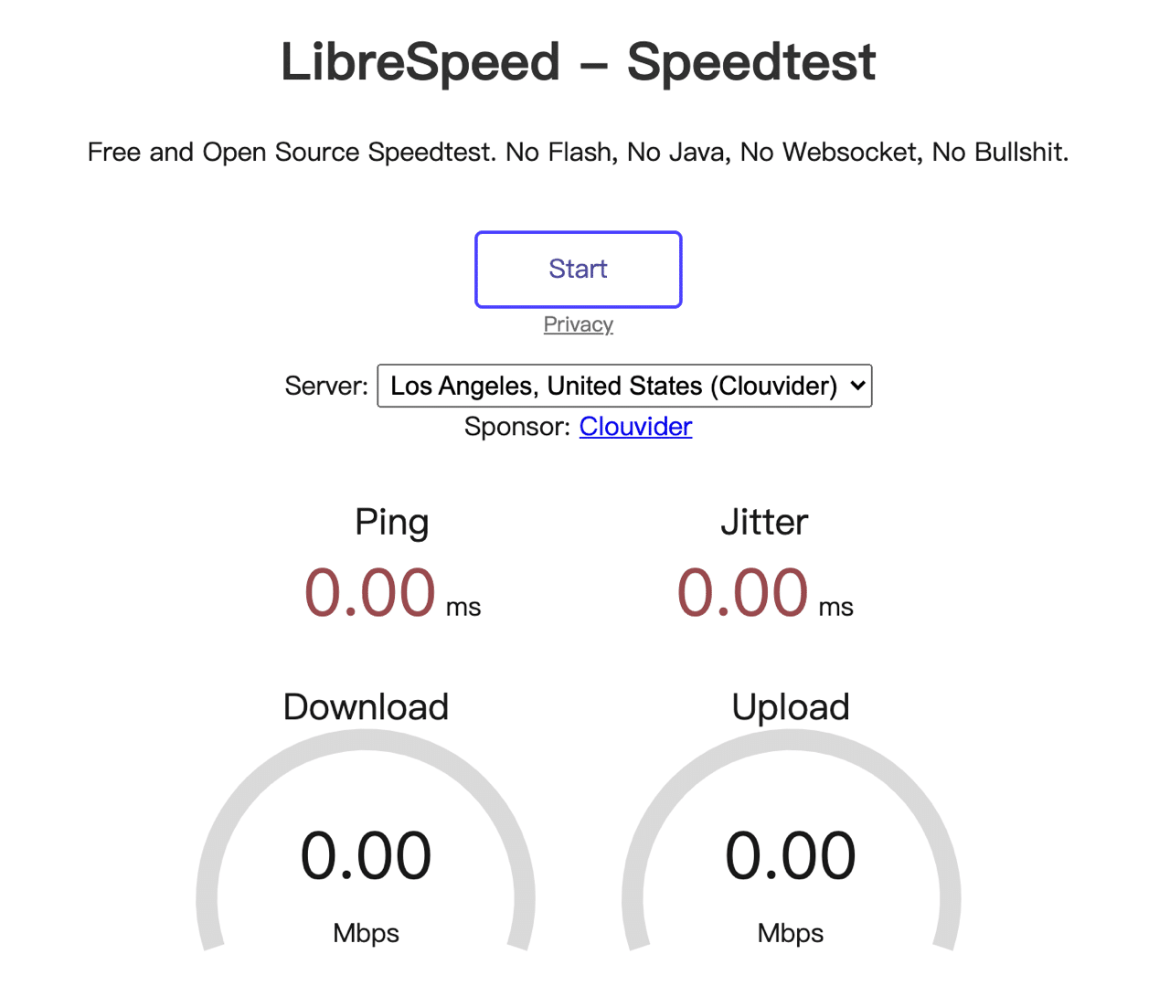 LibreSpeed 免費、開源網路測速工具，取得網路速度資訊不洩漏個資
