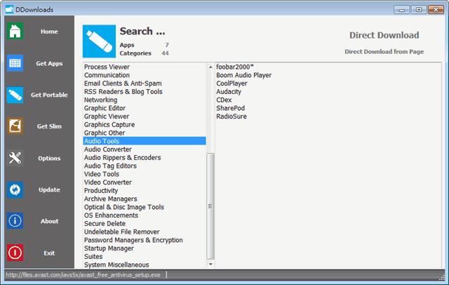 DDownloads 直接下載常用的免費軟體 – 免費資源網路社群
