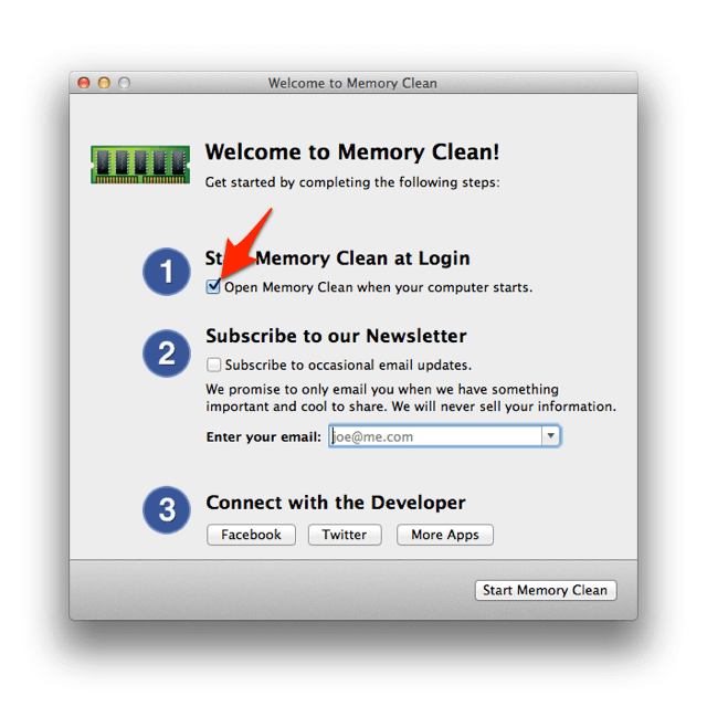 [Mac] Memory Clean 自動釋放記憶體的小工具 – 免費資源網路社群