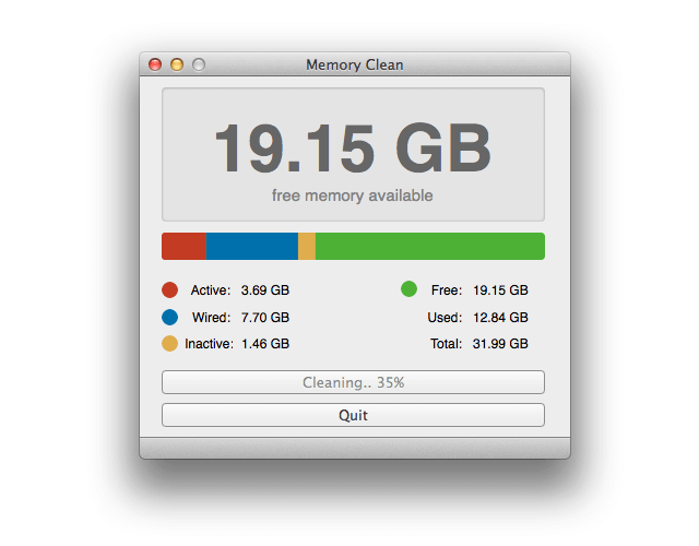 [Mac] Memory Clean 自動釋放記憶體的小工具 – 免費資源網路社群