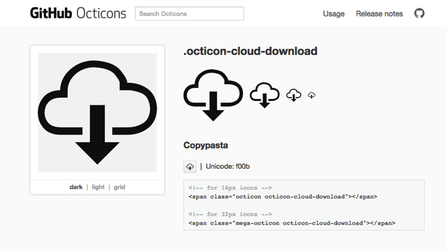 GitHub 釋出開放原始碼免費圖示 Octicons，開發者可自由下載或用於商業專案 – 免費資源網路社群