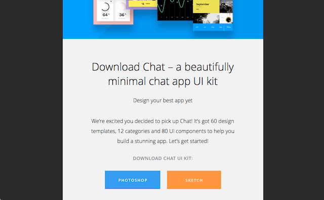 InVision 釋出「Chat」使用者介面 UI 設計包免費下載（Sketch & Photoshop） – 免費資源網路社群