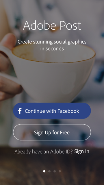 Adobe Post 手作獨特海報設計彈指之間！利用手機也能快速製作吸睛美圖 – 免費資源網路社群