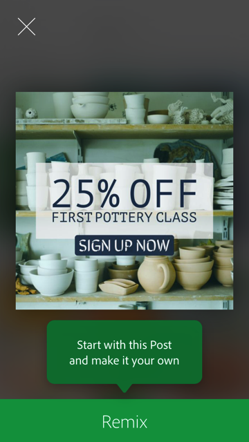 Adobe Post 手作獨特海報設計彈指之間！利用手機也能快速製作吸睛美圖 – 免費資源網路社群