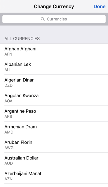 Currency for iOS 最棒免費貨幣計算機 App，融合極佳設計提供完美體驗 – 免費資源網路社群