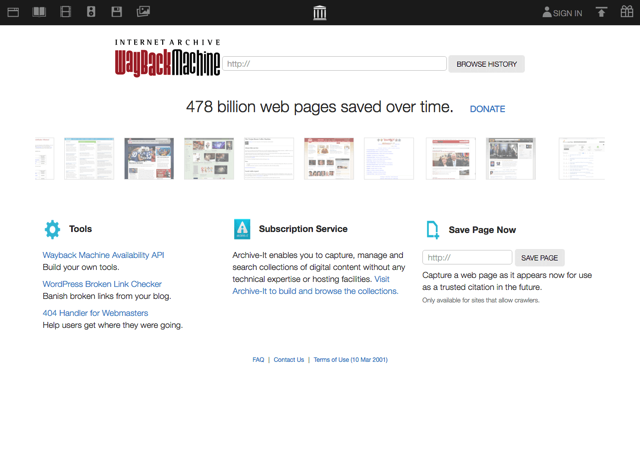 Wayback Machine 網站時光機帶你重溫那些年 – 免費資源網路社群