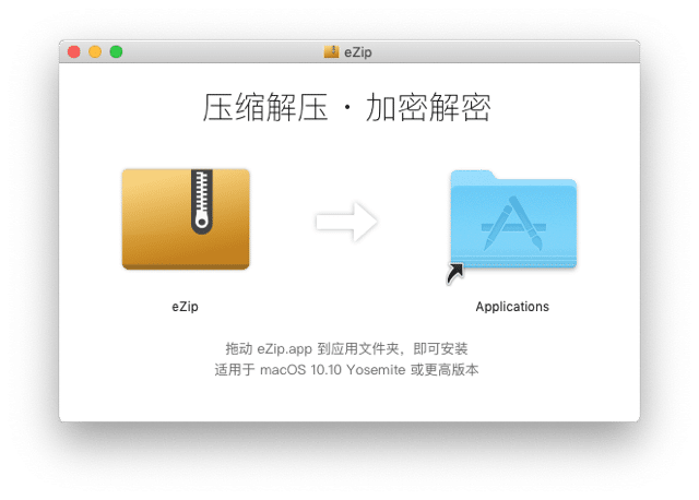 eZip 專為 macOS 設計免費壓縮軟體，支援 rar、7z 等二十種常見格式